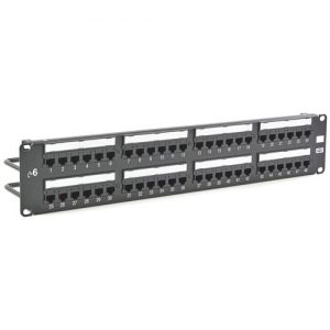 Conectividad - Hubbell - Patch Panel Cat 6 24 y 48 puertos - EVEC S.A.